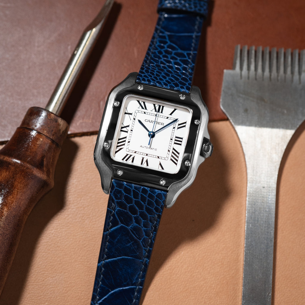 Custom Watch Strap for Cartier Santos de Cartier – Nomad Watch Works