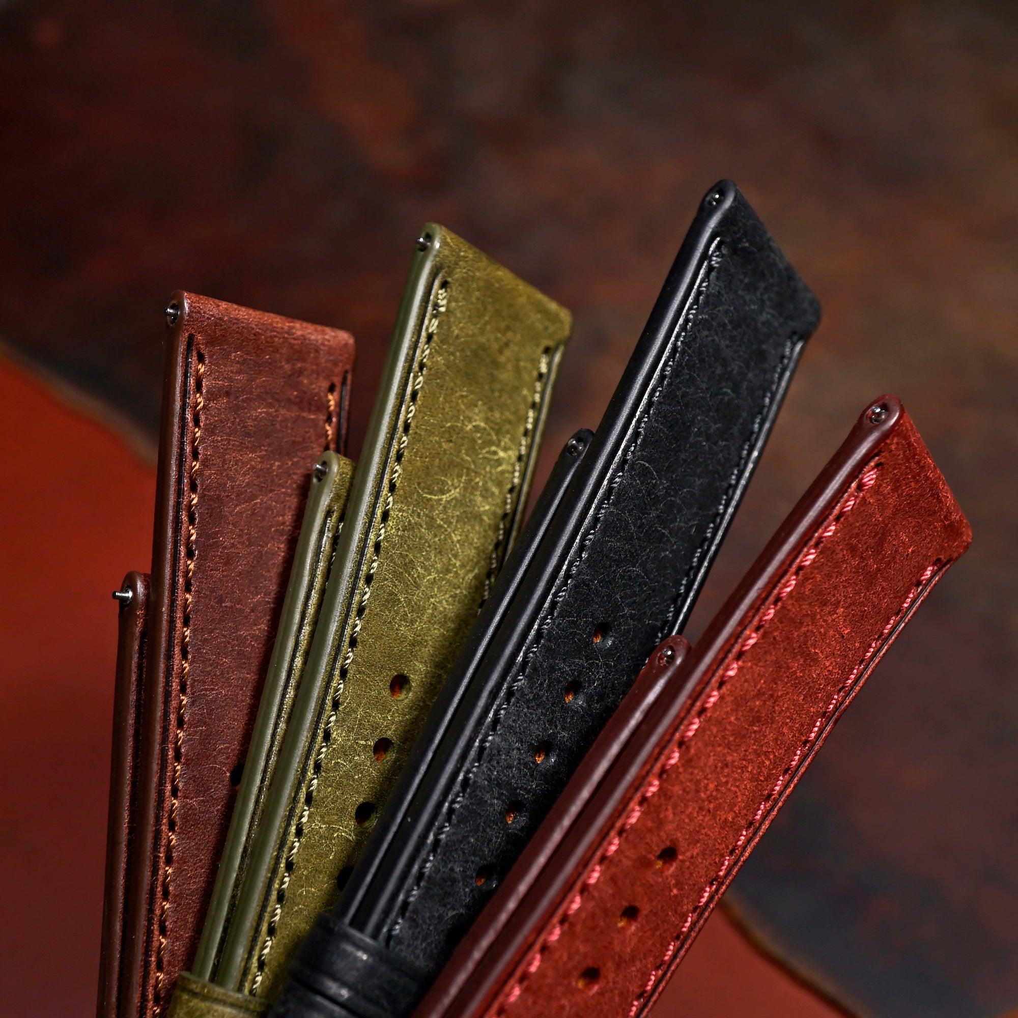 Signature Pueblo Leather Strap in Black – Nomad Watch Works SG Signature Pueblo Leather Strap in Black – Nomad Watch Works SG